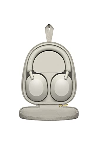 Sony WH-1000XM5-SILVER Wireless Over-Ear Noise Canceling Headphones - Silver with an Additional 1 Year Coverage by Epic Protect (2022)