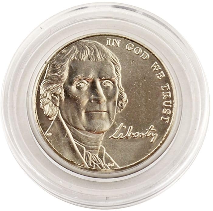 Guardhouse 21mm Direct Fit Coin Capsule for US and Canada Modern Nickel and Other Similar Sized Coins Pack of 250