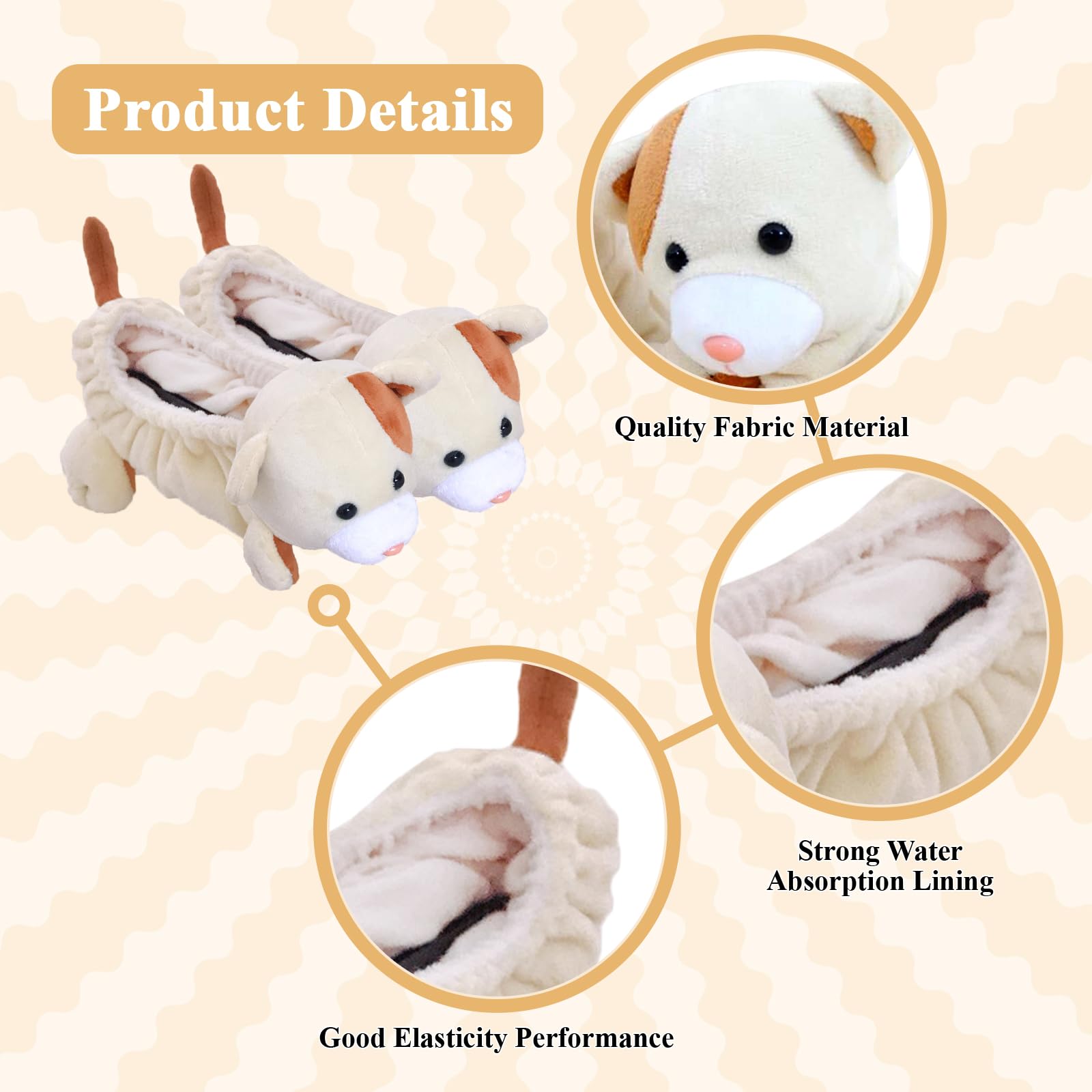 Esquirla Novelty Animal Sports Ice Skate Boot Covers Skating molding Guard for Figure Skating or Hockey, Cat