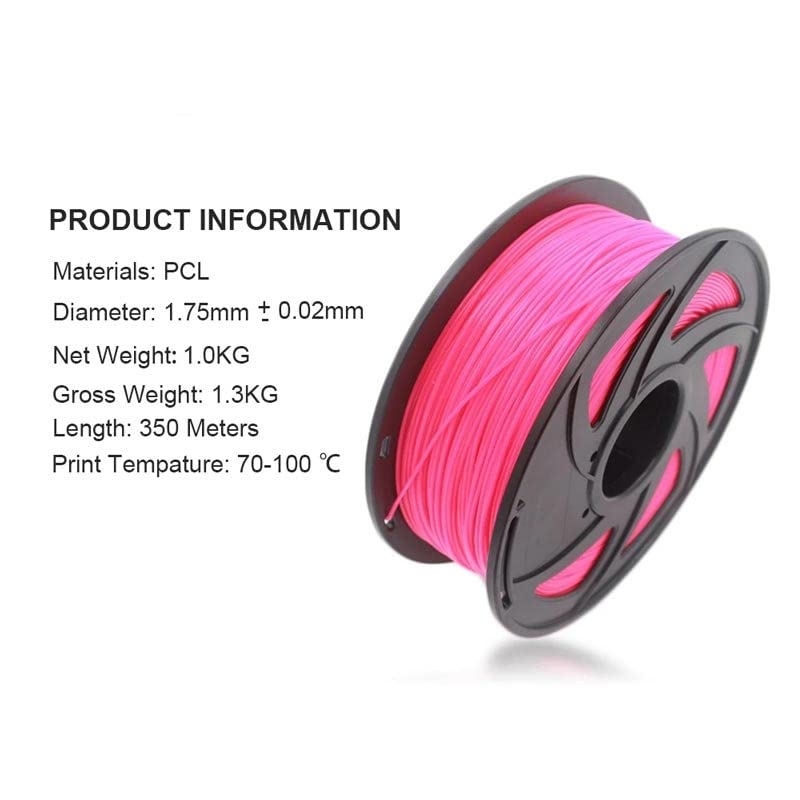 KXDFDC 350 Meters 3D Printing Materials PCL 1.75mm Diameter 3D Pen/3D Printer Filament ( Color : A )