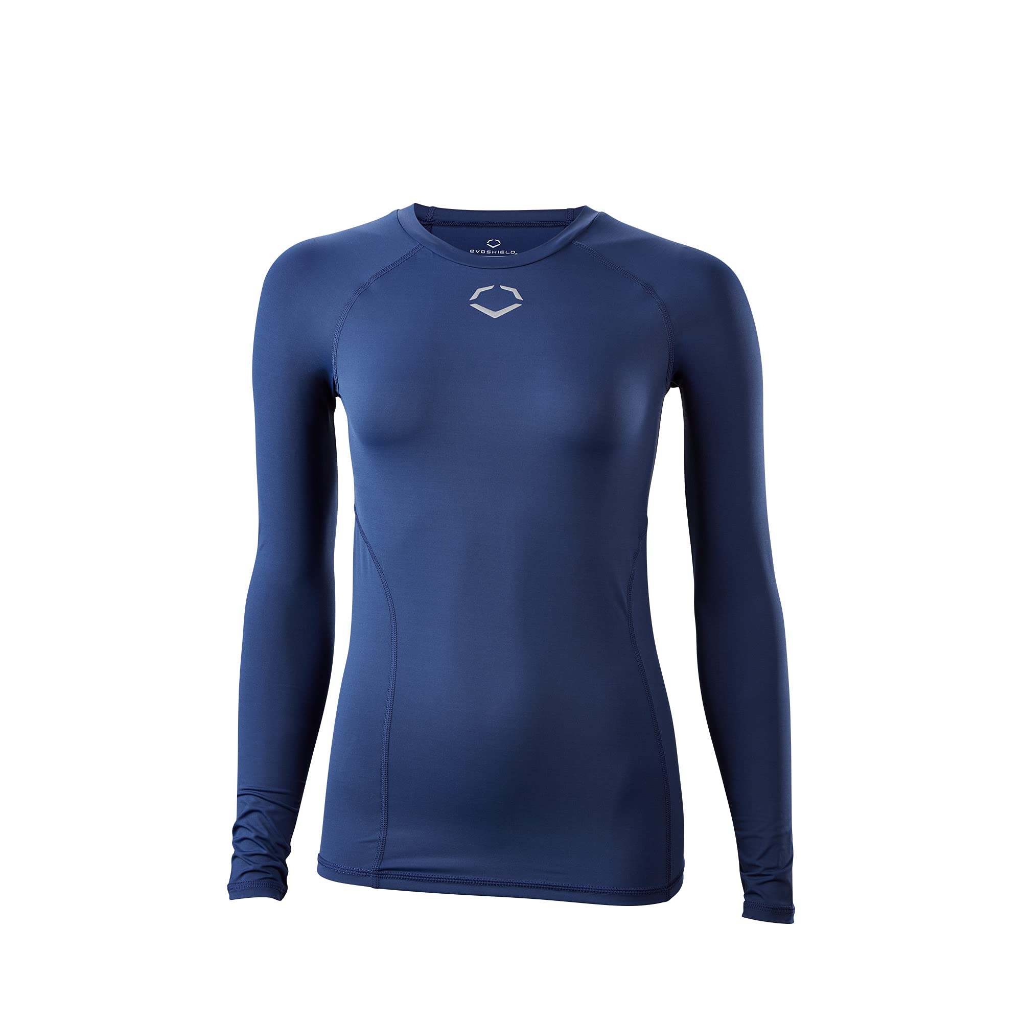 EvoShield Women's Standard Long Sleeve, Navy, Medium