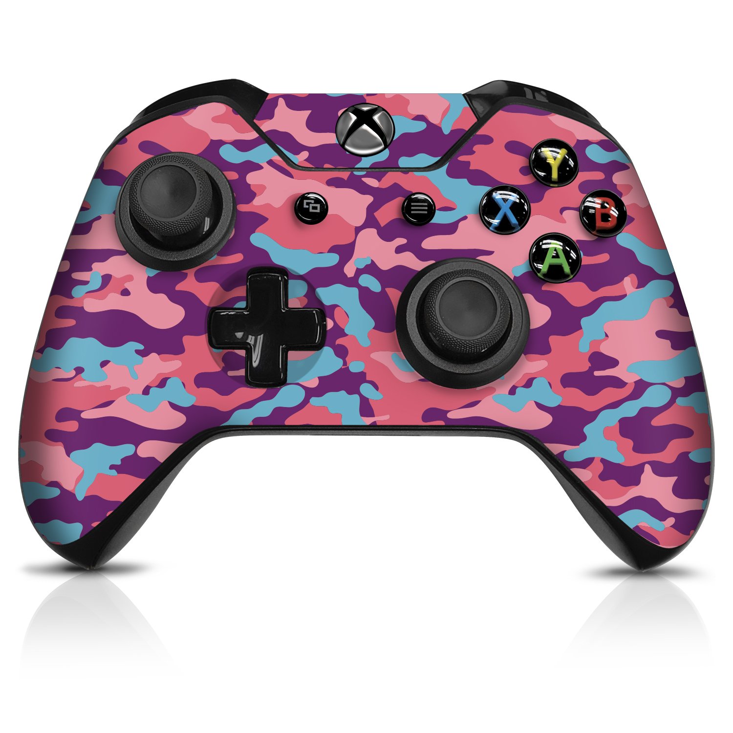 Controller Gear Controller Skin - Bubble Gum Camo - Officially Licensed by Xbox One