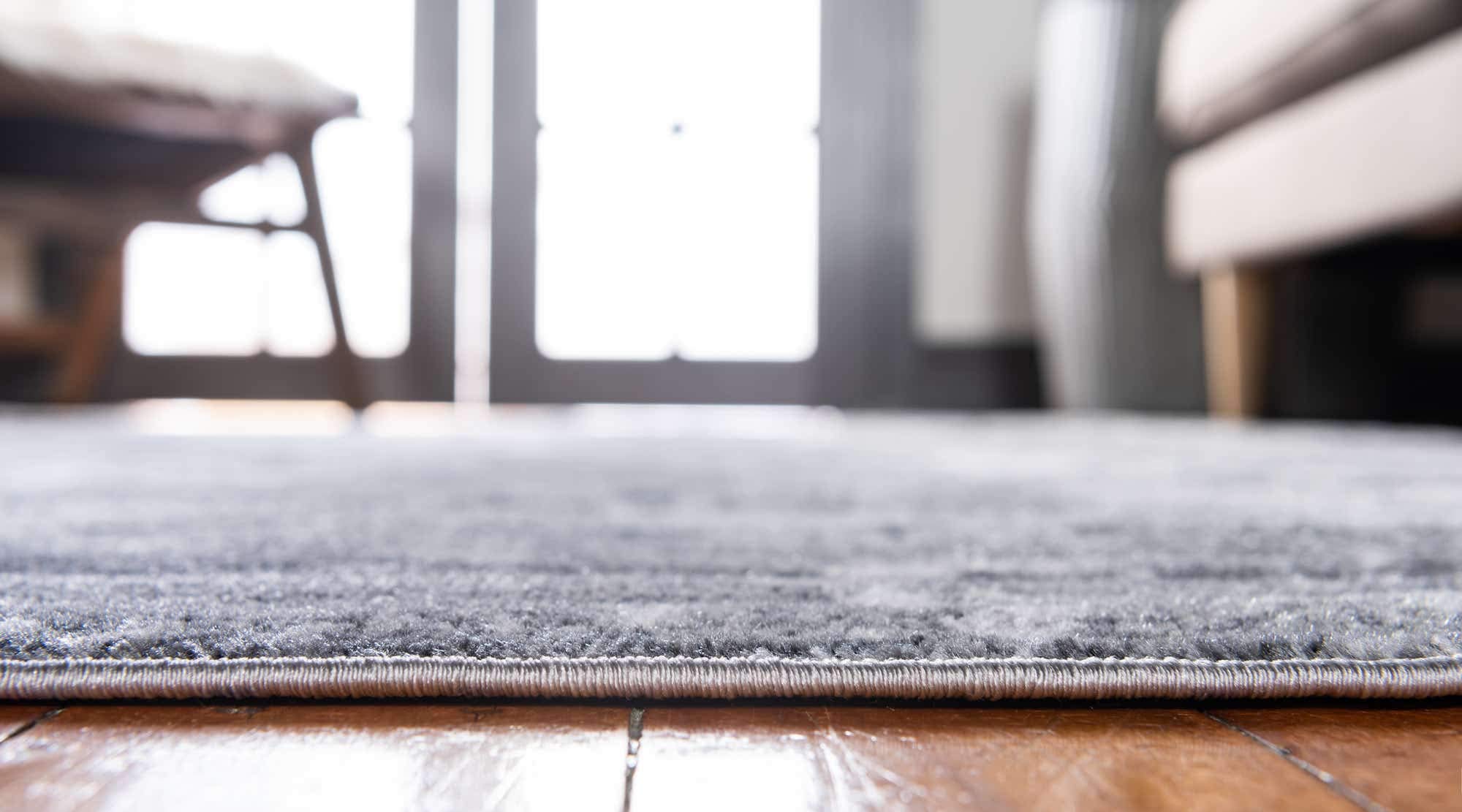Unique Loom Metro Collection Transitional Abstract Cement Stone Area Rug, 5 ft x 8 ft, Light Gray/Ivory