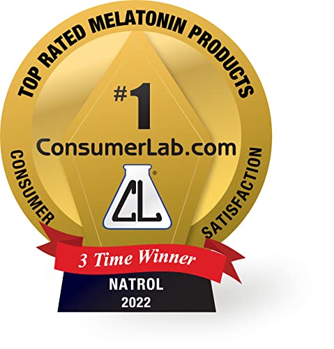 Natrol, 3 a.m. Melatonin Sleep Aid Strengthens Immune System 100 DrugFree and Natural Lavender Vanilla Flavor Fast Dissolve Tablets, 60 Count