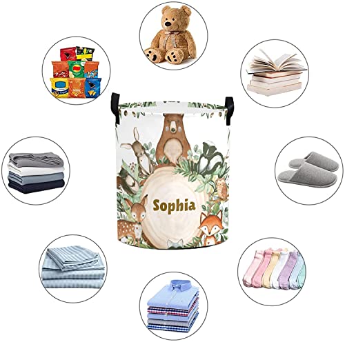 Large Storage Floral Polka Dot Tall Collapsible Laundry Basket Hamper for Dirty Cloth Toys Foldable for Bedroom Bathroom