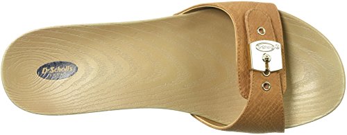 Dr. Scholl's Shoes Women's Classic Slide Sandal, Saddle Snake Print, 11 M US