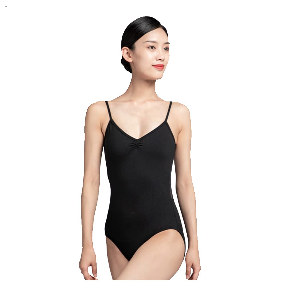 Dons Girl Women's Camisole Leotard for Ballet Dance Back Lace Ballet Leotard for Women