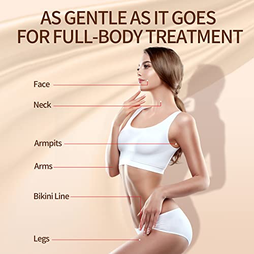 Laser Hair Removal Device for Women And Men, IPL Permanent Hair Removal 999900 Flashes Whole Bodey Use