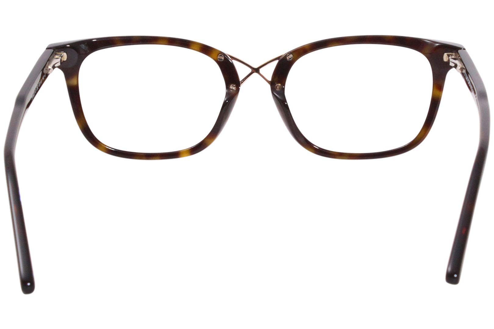 Eyeglasses Tom Ford FT 5637 -B 052 Shiny Classic Dark Havana, Rose Gold/Blue Bl