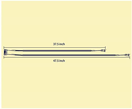 Dr.Acces EZGO Golf Cart Brake Cable Kit for EZGO (94+UP) TXT Or Marathon Medalist Golf Cart Replaces#70969-G03