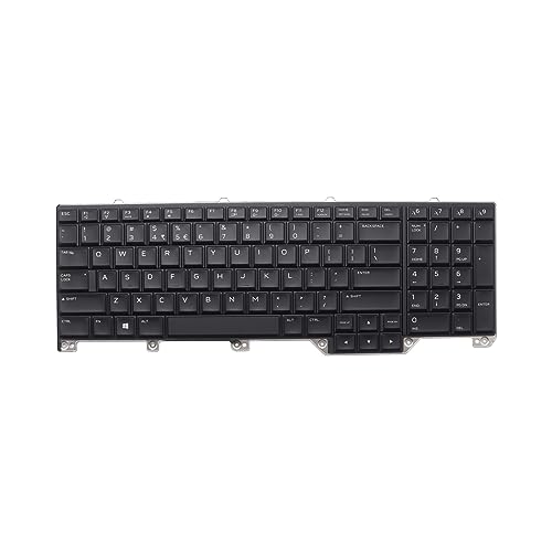 New Keyboard for Dell Alienware 17 R5 Area 51M P38E 2019 44RC9 044RC9 WYFCV 0WYFCV Per Key RGB Backlit US
