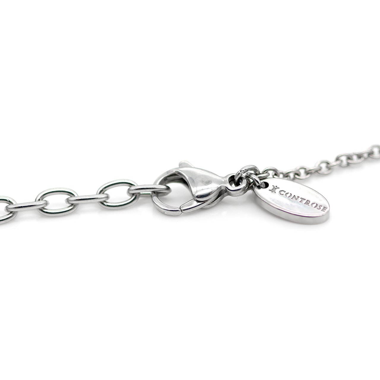 Controse Silver-Toned Stainless Steel Captivated Souls Heart Necklace