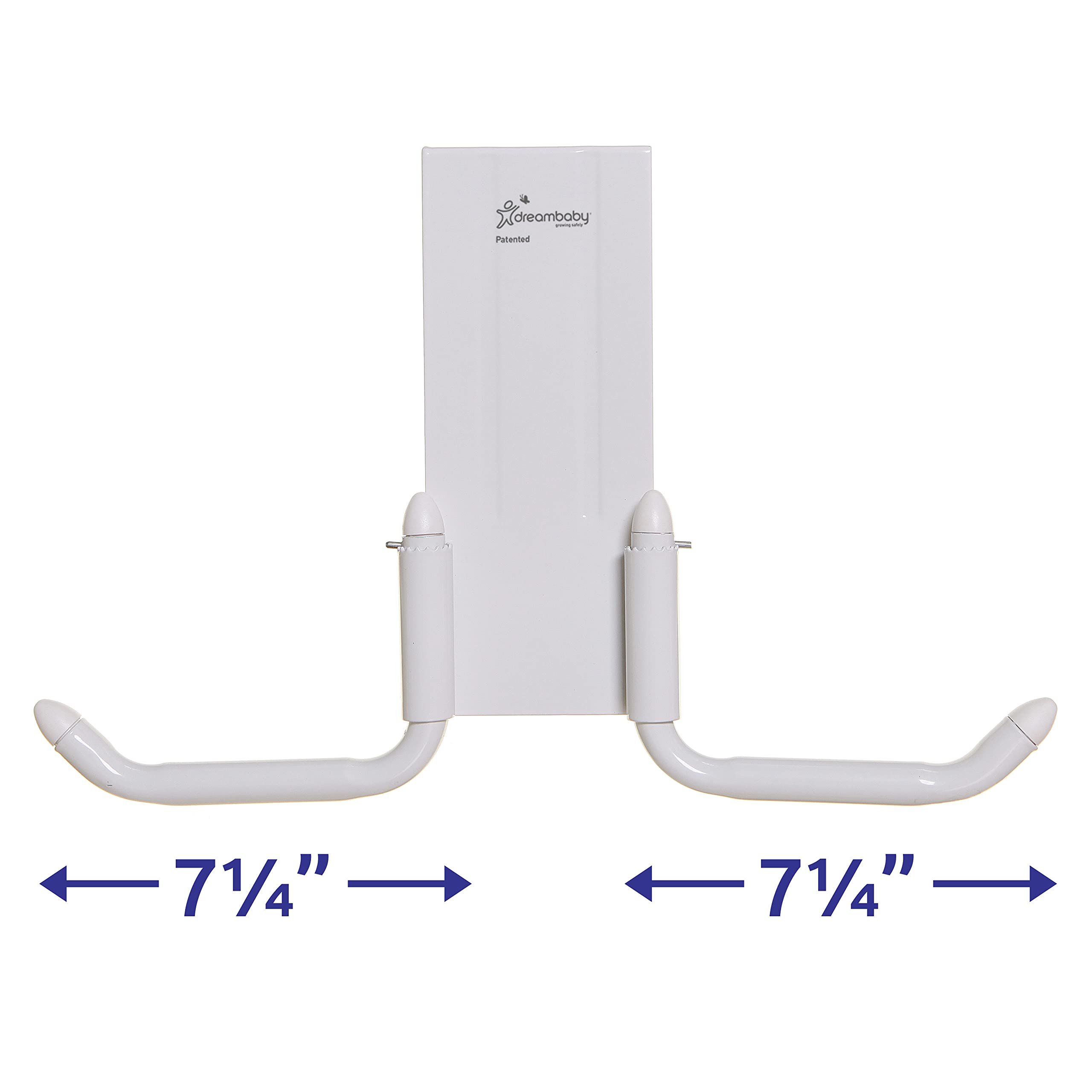 Dreambaby Strollerbuddy StrollAway Over The Door Baby Stroller Hanger β Heavy Duty Metal Hook Organizer with 50lbs Load Capacity β Model L256