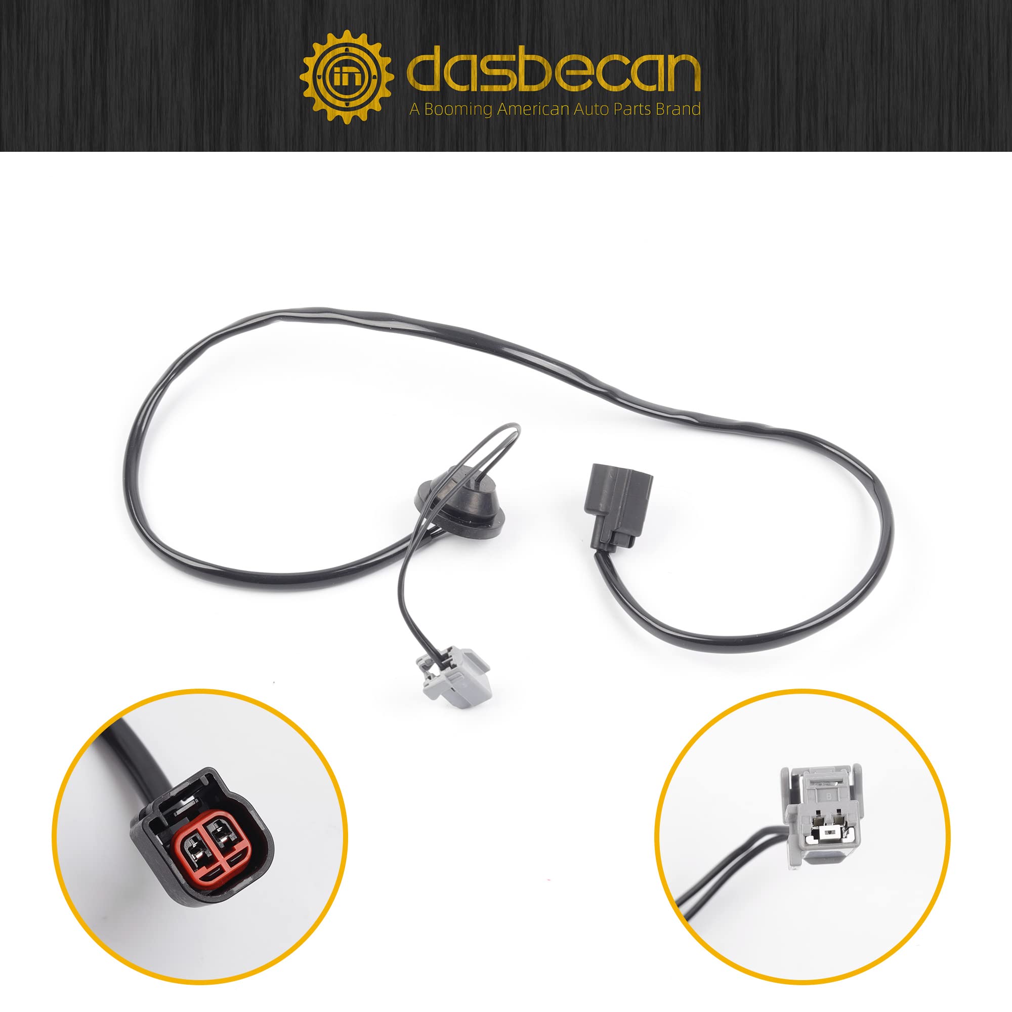 Dasbecan 36' Brake Light Wiring Harness Compatible with Jeep Wrangler JK 2007-2018 Replaces# 68048581AA 55397217AJ Extension Wire Harness