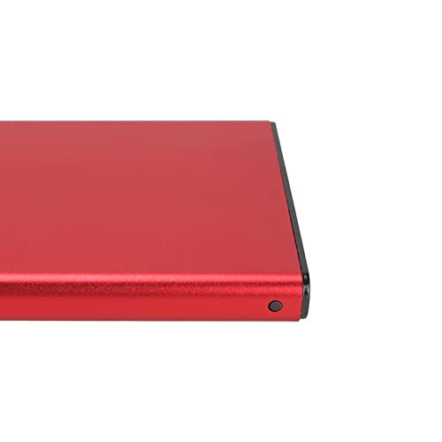 HDD Enclosure, 2.5 inch 5Gbps USB 3.0 External SATA SSD Hard Drive Enclosure for SATA 5 Gbps Portable External HDD for Windows,OS X, Vista(Red)