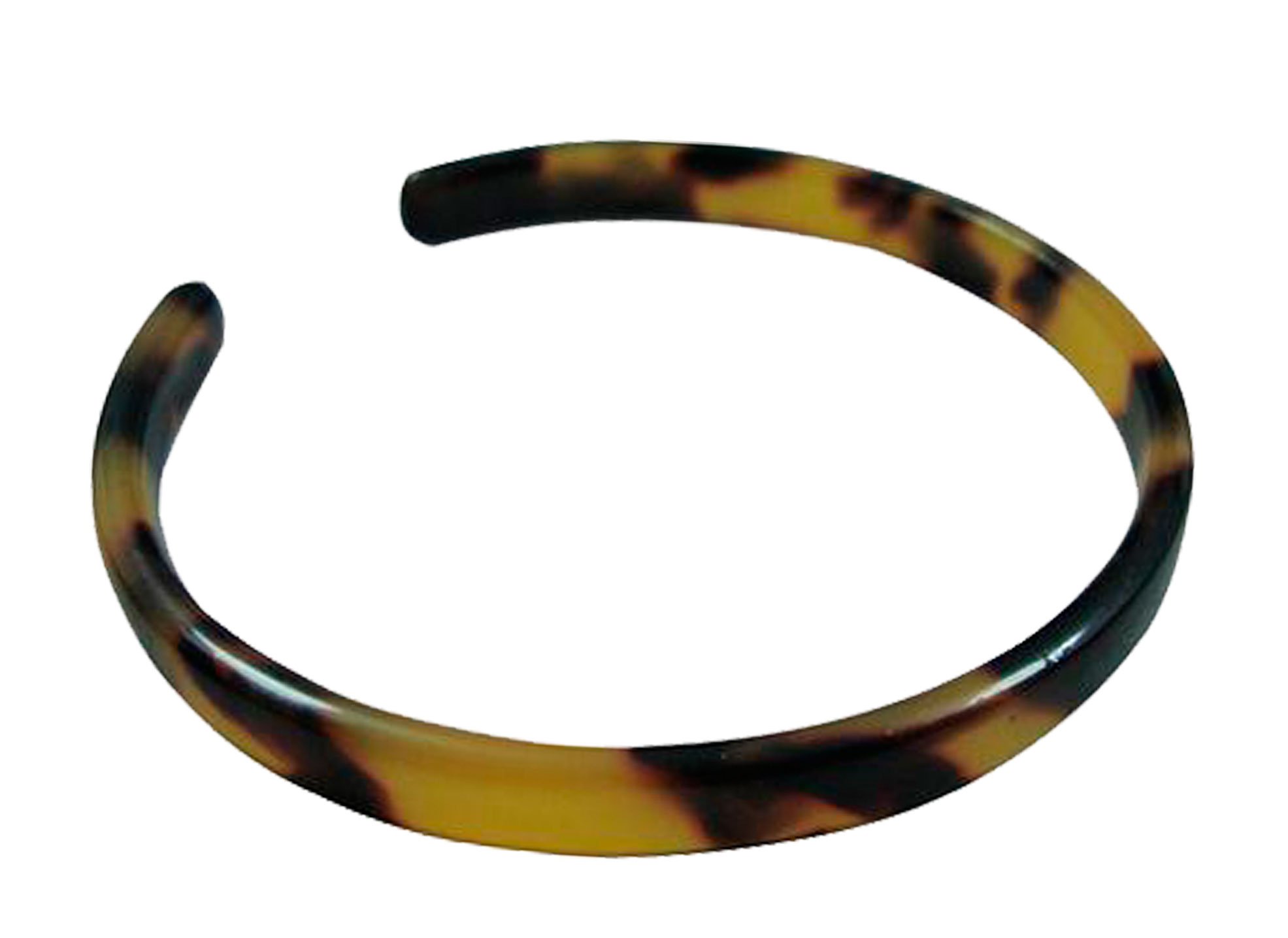 Dijkoo Hulu Makana Hawaiian Samoan Faux Turtle Shell Bracelet - .6 cm