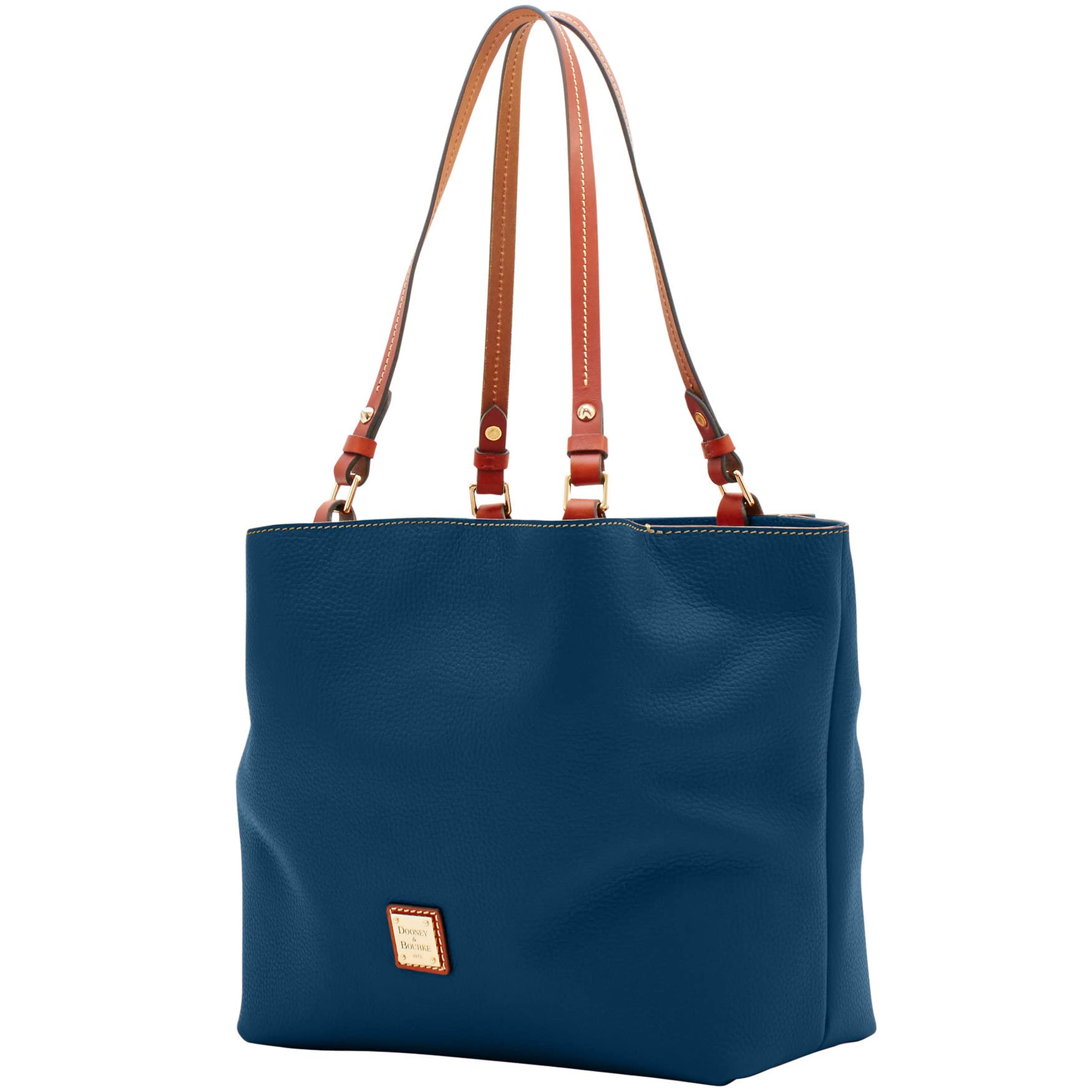 Dooney & Bourke Handbag, Pebble Grain Flynn Tote - Midnight Blue