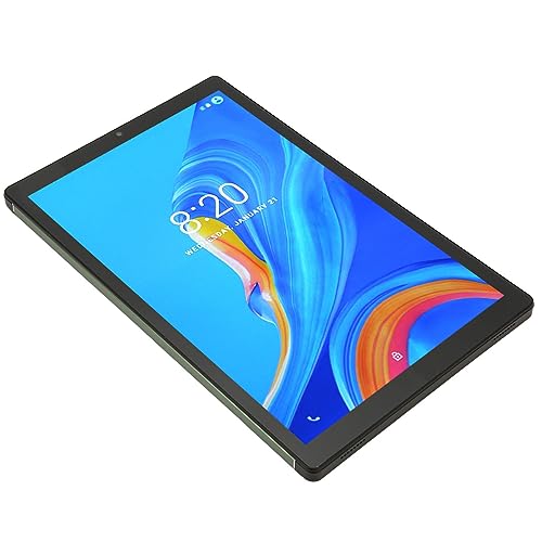 DAUERHAFT 10.1 Inch 2 in 1 Tablet, 2MP 5MP 1960x1080 HD Tablet 5GWiFi US Plug 100‑240V MT6735 Deca Core CPU with Keyboard for Business (US Plug)