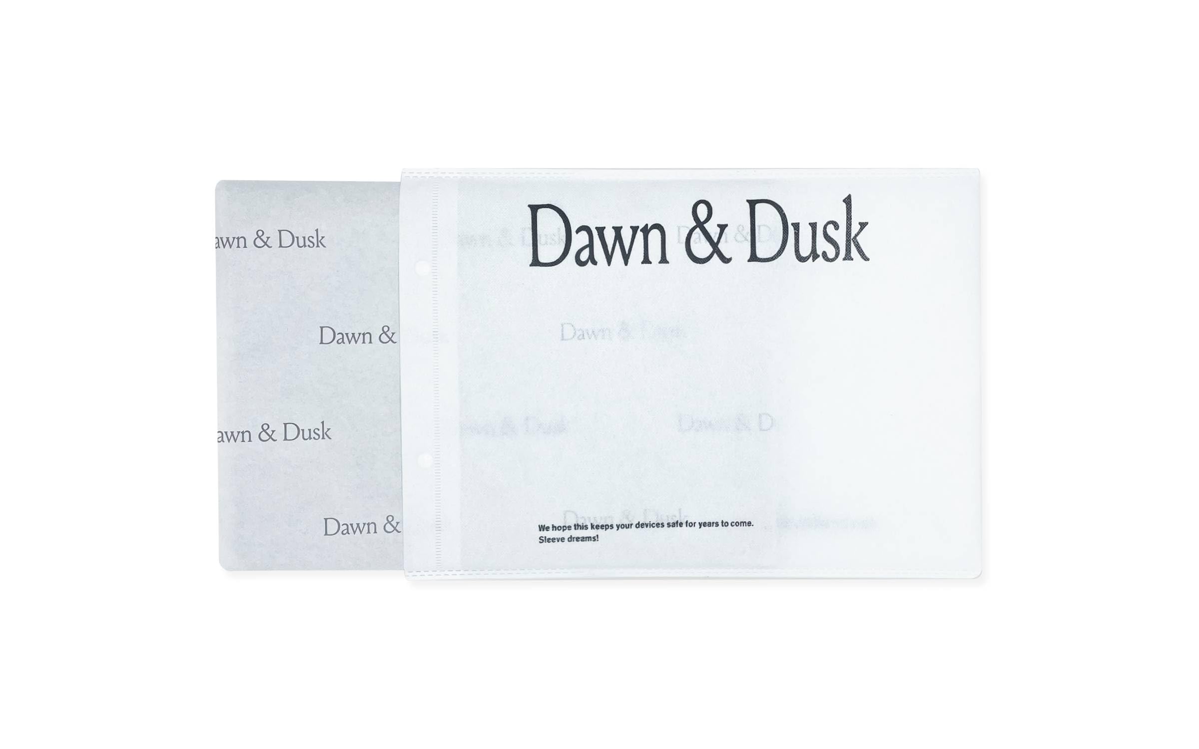 Dawn & Dusk's 15 inch Laptop Sleeve Compatible with MacBook Pro & MacBook Air, PU Leather, Vegan Friendly, Hand-Made, Magnetic Flap, Orange.