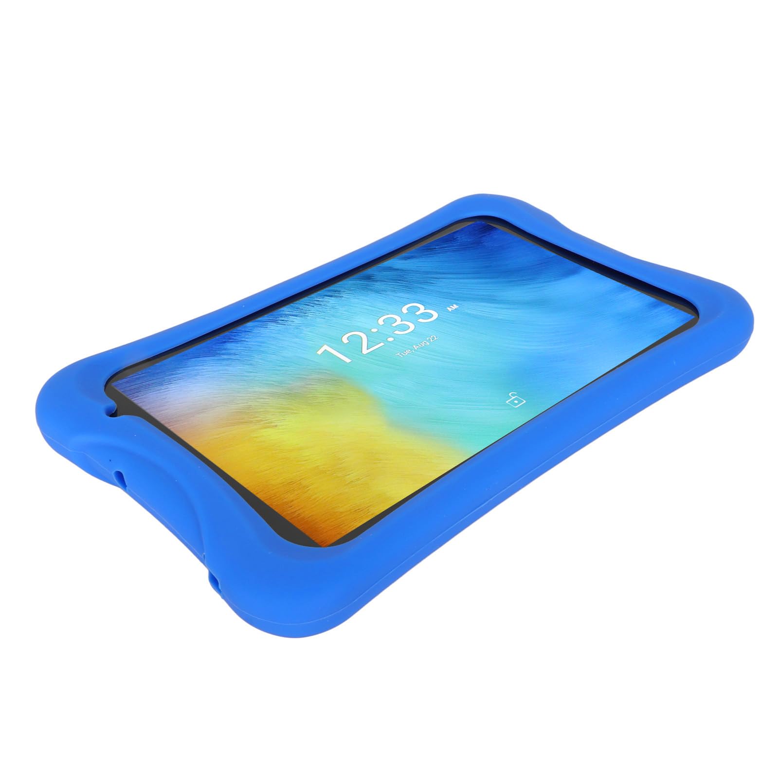 DAUERHAFT 8 Inch Tablet, IPS Touch Screen Quad Core Processor 2GB RAM 32GB ROM Kids Tablet PC App Parental Controls 8.0 MP Rear Camera Multifunction for Education (US Plug)