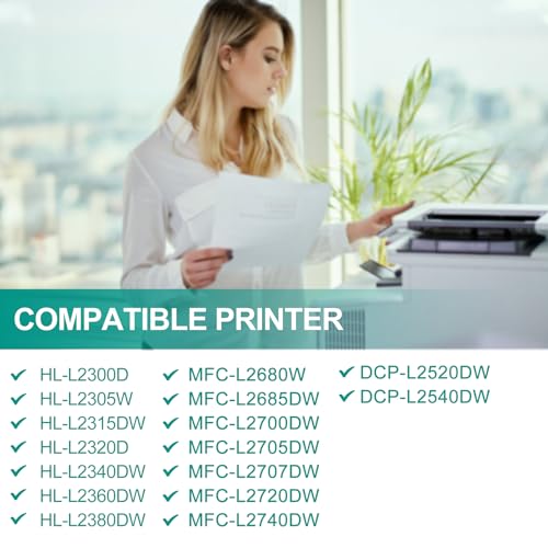 DR630 DR 630 Drum Unit: Compatible DR-630 Drum Replacement for Brother HL-L2380DW HL-L2300D HL-L2340DW MFC-L2740DW MFC-L2700DW MFC-L2720DW DCP-L2540DW Printer(Black, 1 Pack)