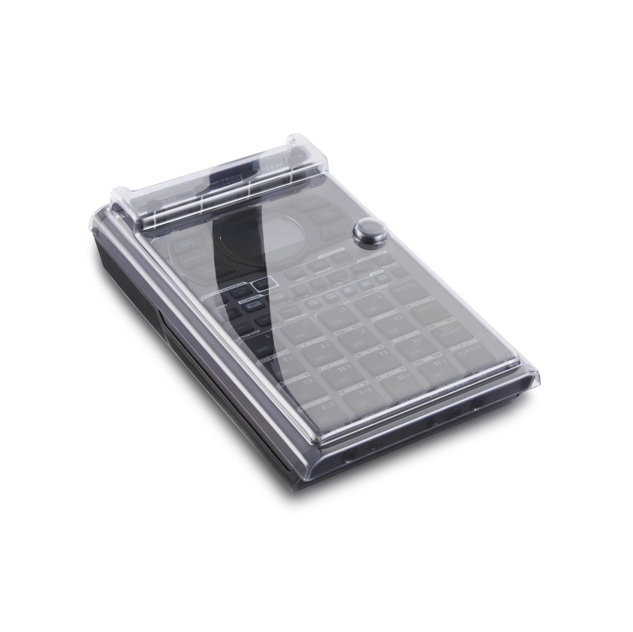 Decksaver DS-PC-SP404MK2 - Polycarbonate Cover Compatible with Roland SP-404MK2, Sampler Dust Cover, Music Gear Cover for Travel and Everyday Protection