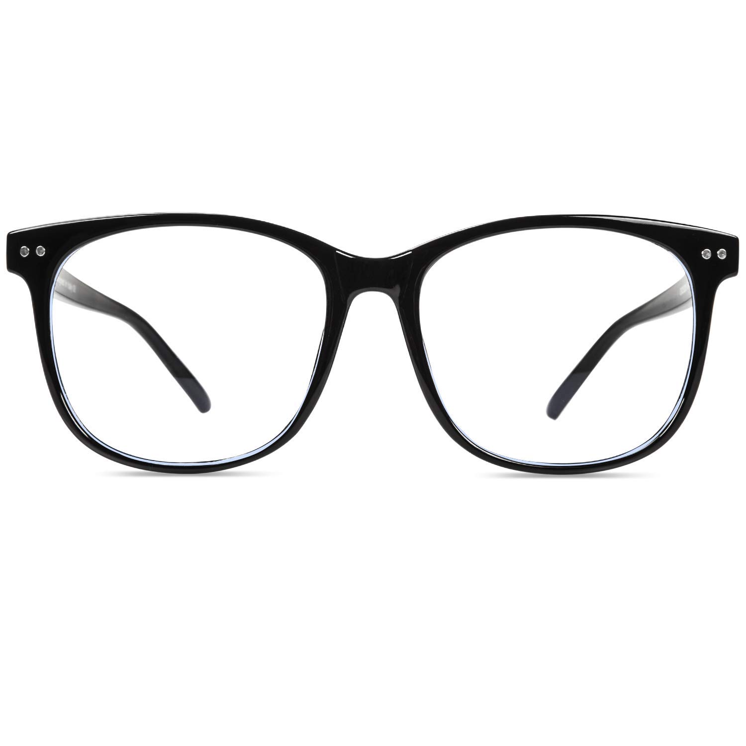 DUCO Blue Light Blocking Glasses Lightweight Eyeglasses Frame Filter Blue Ray Computer Gaming Glasses DC5205