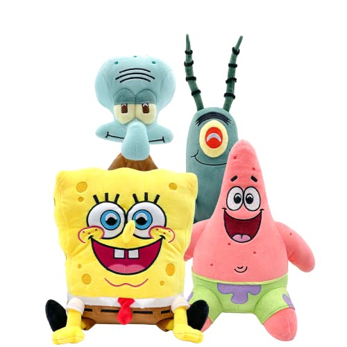 Youtooz Spongebob Sit Plush 9" Inch Collectible, Official Licensed Soft Spongebob Sit Plushie from Spongebob Squarepants by Youtooz Plush Collection