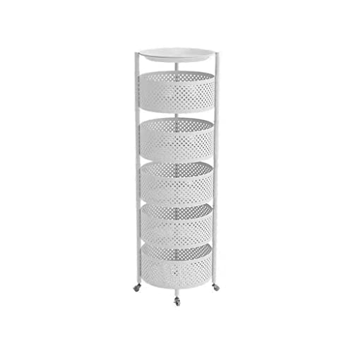 N/A Trolley Kitchen Storage Rack Trolley Rack for Vegetables and Fruits (Color : C, Size : 98cm*29cm)