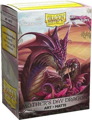 Dragon Shield Matte Art Mothers Day Dragon Standard Size 100 ct Card Sleeves Individual Pack