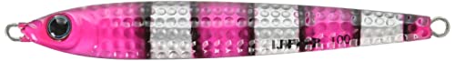 DRANCKRAZY Lapper Metal Jig Lure, 18: Pink Black Fish 3.5 oz (100 g)