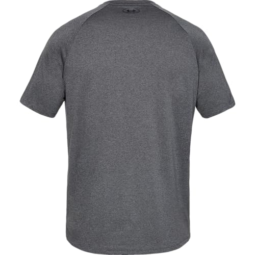 Under Armour Men's Tech 2.0 Short-Sleeve T-Shirt , Carbon Heather (090)/Black, Medium