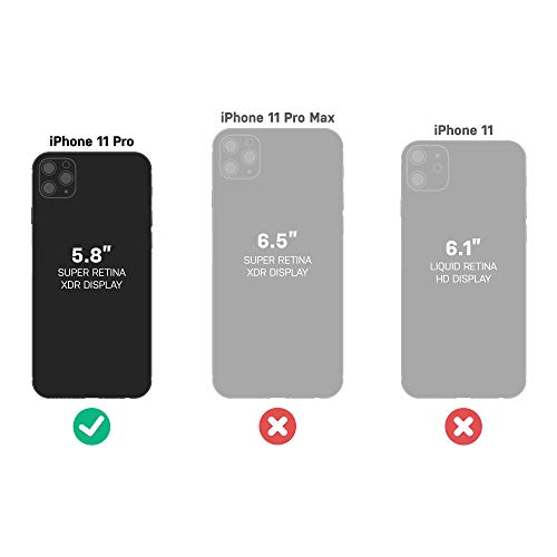 OtterBox iPhone 11 Pro Commuter Series Case - BLACK, Slim & Tough, Pocket-Friendly, with Port Protection
