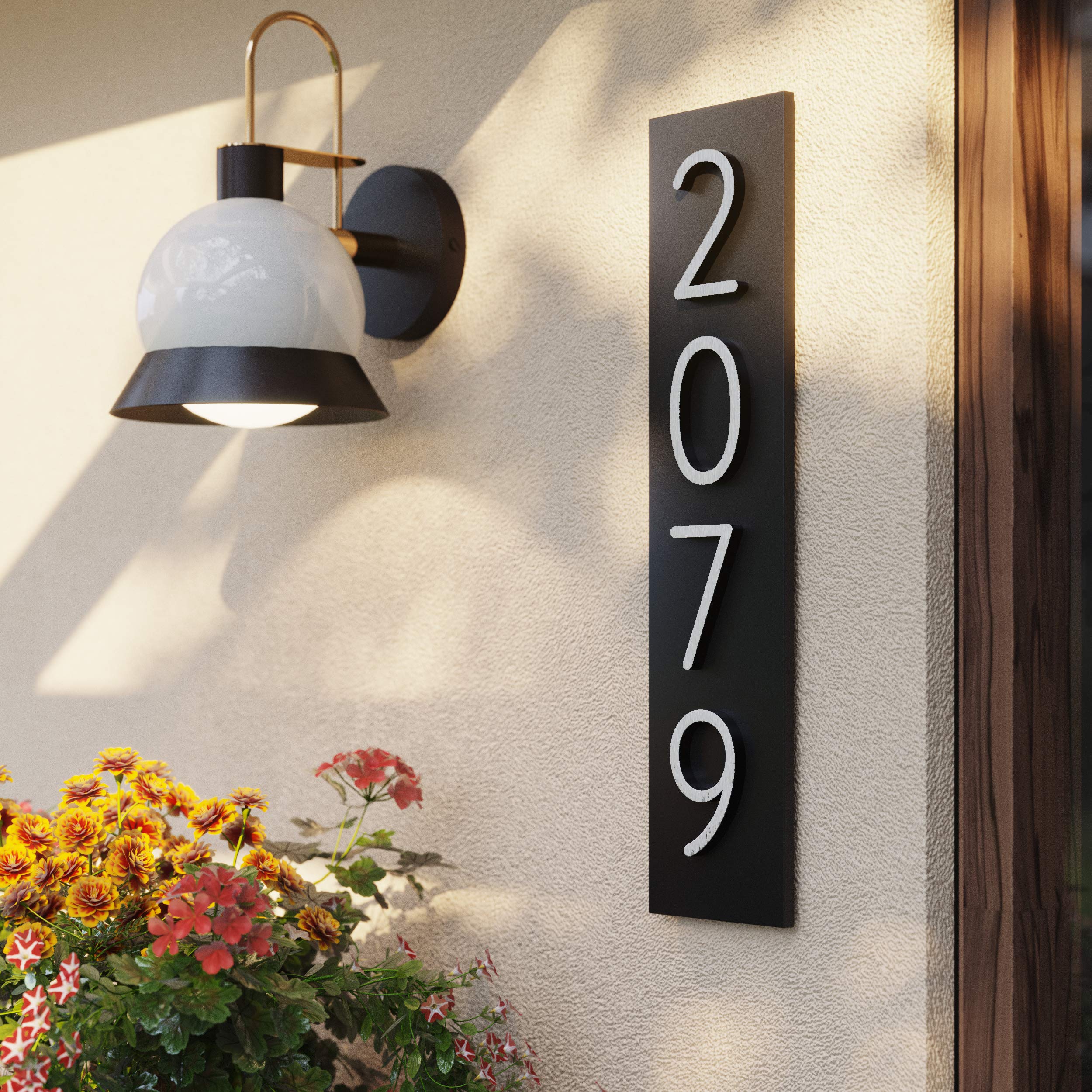 House Numbers | Vertical and Horizontal mode | House address plaques | Gift for new house | Address sign | Modern house numbers | custom address sign | housewarming gift | Address plaque sign