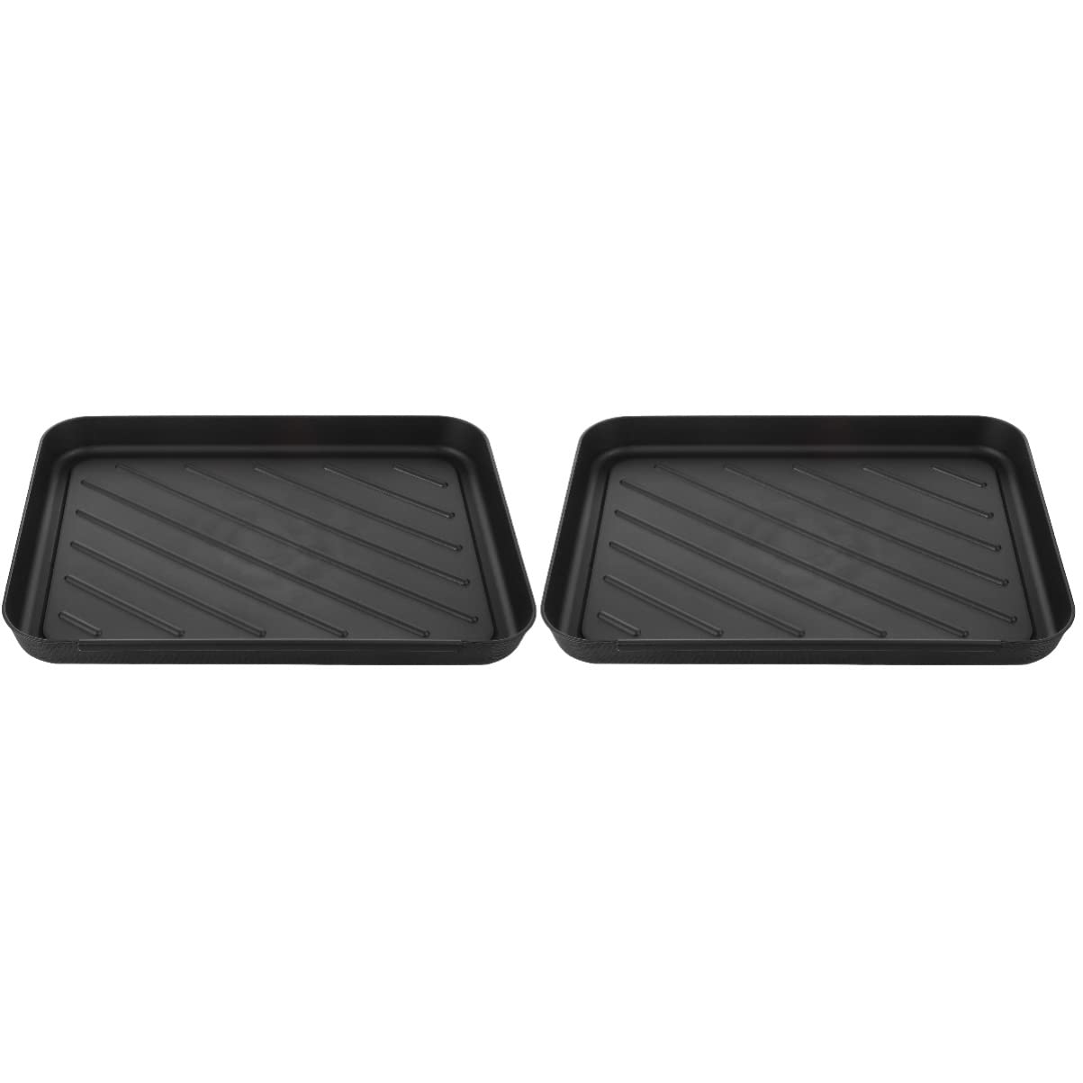 Garneck Litter Box 2pcs Outdoor Versatile Rack Utility Stationery Organization Entryway Wet Car Bonsai or Organizer Duty Resistant Mats Water Cargo Weather Table Tray Flower Pot Saucers