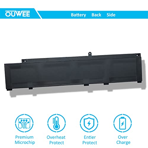 OUWEE MV07R Laptop Battery Compatible with Dell G3 15 3500 3590 G5 5500 5505 SE Series Notebook 0JJRRD 266J9 15.2V 68Wh 4250mAh