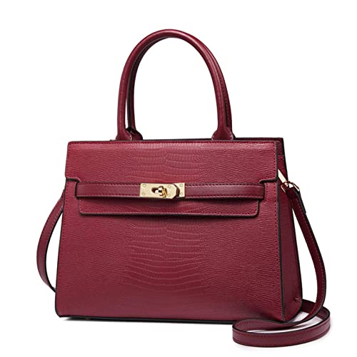 FARZI Genuine Leather Women's Bag Large Capacity Commuter Wedding Bag Women's Crossbody Cowhide Handbag Mother Bag