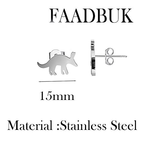 FAADBUK Aardvark Stud Earrings Aardvark Lover Gift Aardvark Gift Animal Lover Gift (Aardvark Stud Earring)