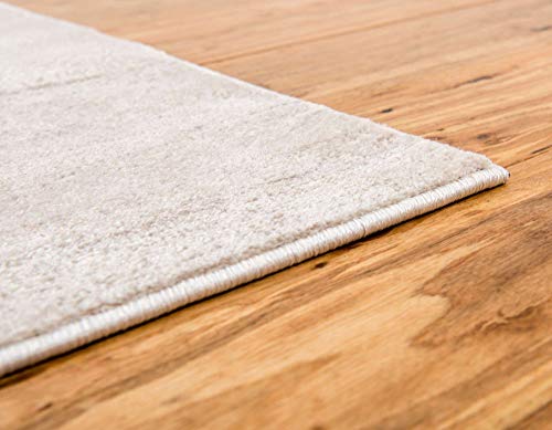 Unique Loom Uptown Collection Area Rug - Madison Avenue (8' x 10' Rectangle, Beige/ Light Brown)