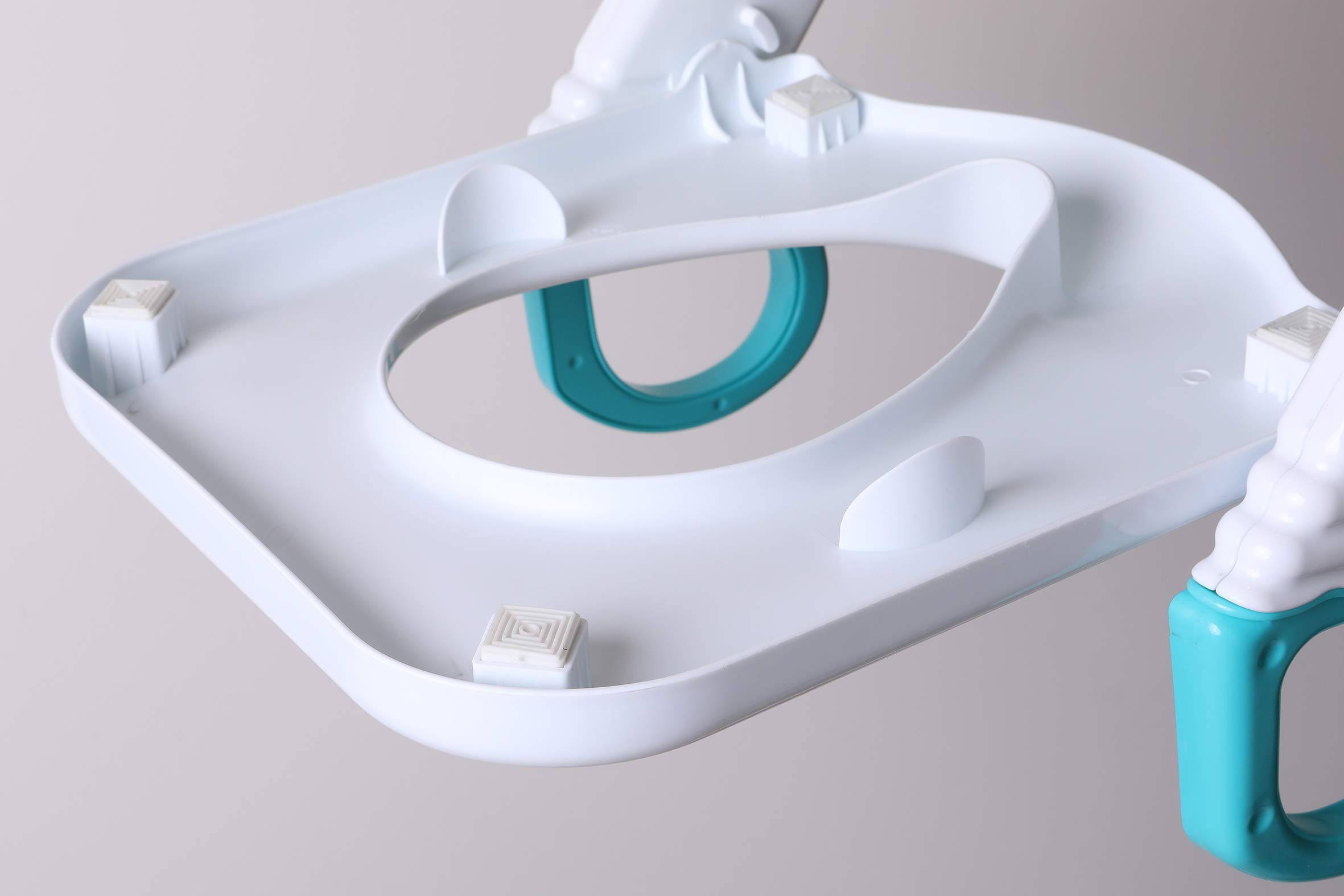 Dreambaby Step-Up Potty Training Toilet Topper - 2-Level Adjustable - Aqua-Model G6015, Aqua/White, 1 Count (Pack of 1)