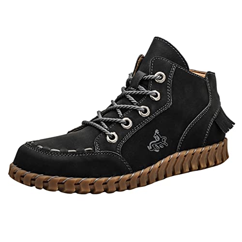 FASDNENDYS 2022 Women's and Winter Border Foreign Trade Large Size High Top British Style Summer Comfy Shoes Women Black