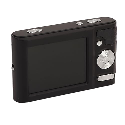 Digital Camera, 4K 58MP Vlogging Camera with 2.7 Inch TFT Screen, Timing Shooting, 16X Zoom Auto Focus Compact Digital Camera for Teens Students Beginners (Black)