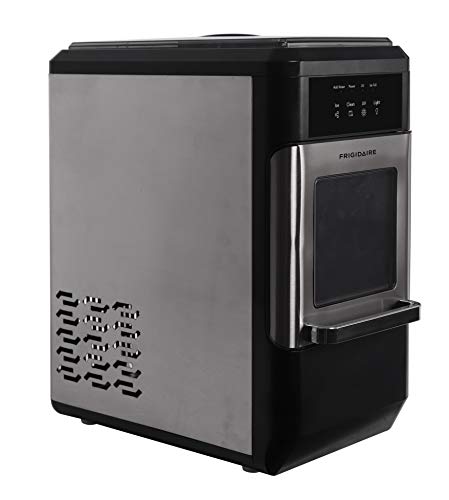 Frigidaire EFIC235-AMZ Countertop Crunchy Chewable Nugget Ice Maker, 44lbs per day, Self Cleaning Function