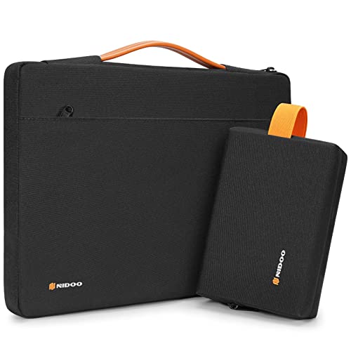 NIDOO Laptop Sleeve 15.6 inch Computer Bag for 15.6" Lenovo Legion 5 / Legion Slim 7 / ThinkPad T15 E15 / 16" Legion 7i / Legion 5 Pro / IdeaPad 3i / 16.1" Gaming 16 / Acer Dell Carrying Case, Black