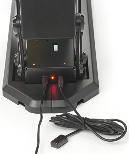 Displays2go Ceiling Mounted TV Bracket, Steel Build, Remote Control β Black Finish (LMCEMOT42)
