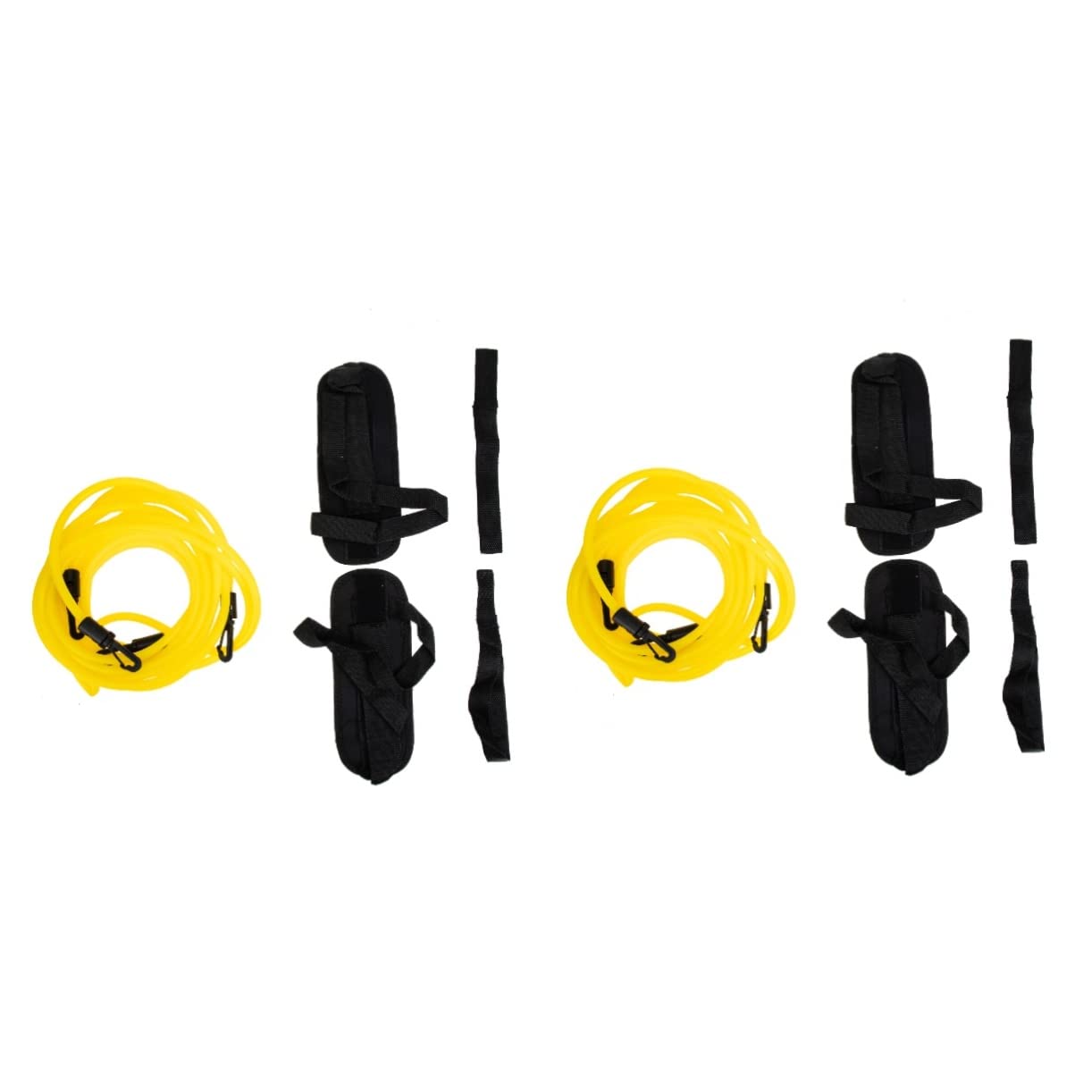 GAFOKI 2 Sets Swimming Training Belt Workout Belt for Men Yoga Accessories Exercise Accessories Swim Tether Stationary Exercises Resistance Rope Exercise Bands Resistance Men Ankle Straps