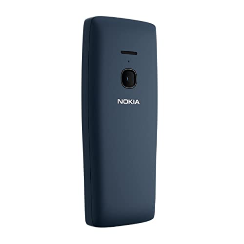 Nokia 8210 4G Dual-SIM 128MB ROM + 48MB RAM (GSM Only | No CDMA) Factory Unlocked 4G/LTE Smartphone (Dark Black) - International Version