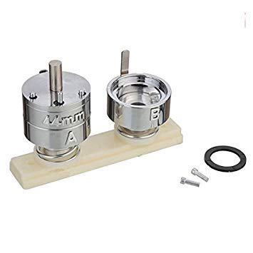 Dawei 1001 Button Making Machine Badge Maker Button Maker With Aluminum Die/Mold ABS Slide (Φ44mm 1-3/4")