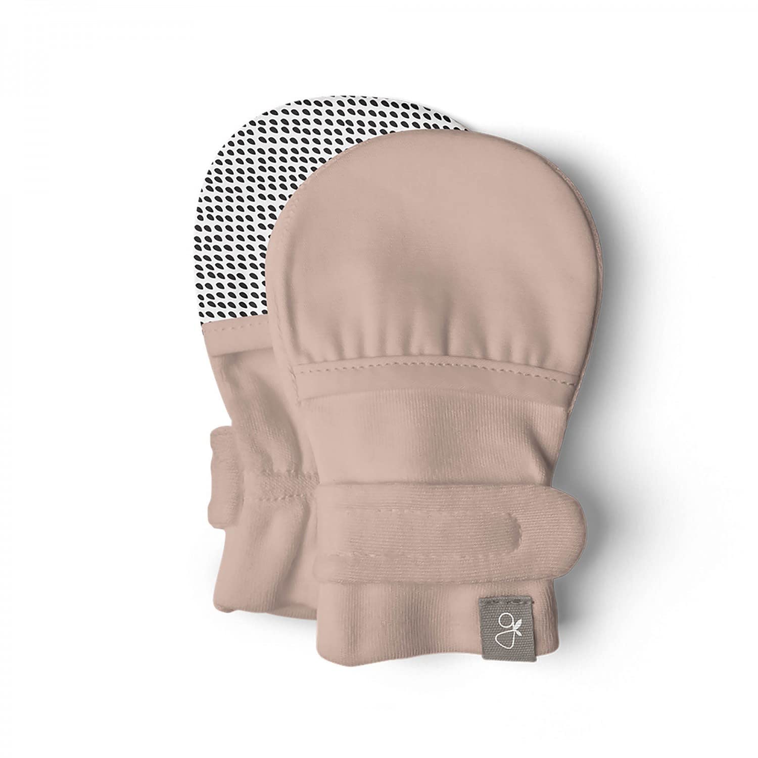 goumikids Viscose Made from Bamboo Cotton Stay-On Mitts, 0-3m Dune Mitts
