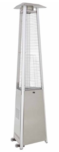 Lava Heat Italia Outdoor Patio Heater Cover - Silver